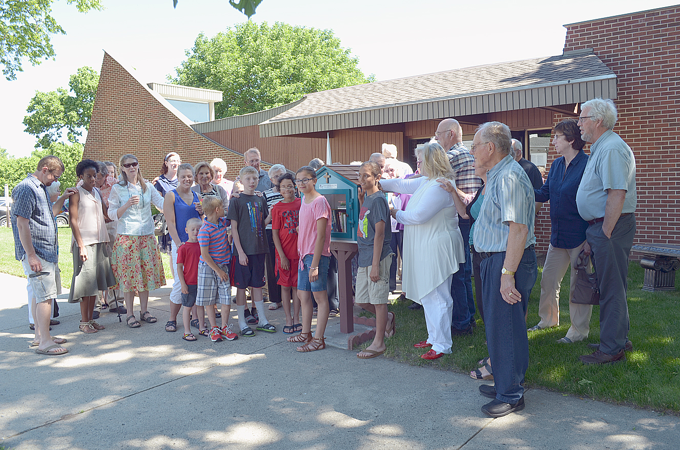 UCC dedicates new Little Free Library | News, Sports, Jobs - The Journal